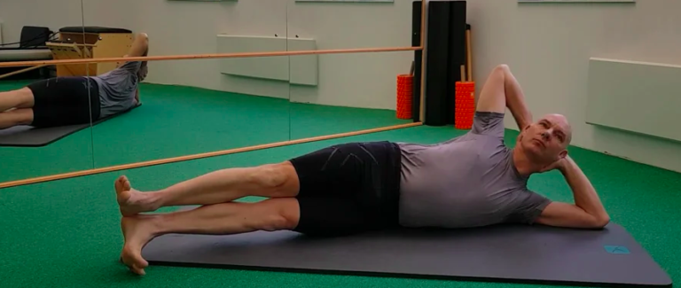 Pre-Pilates: Discover Alignment - Side Lying Pelvic Pushes