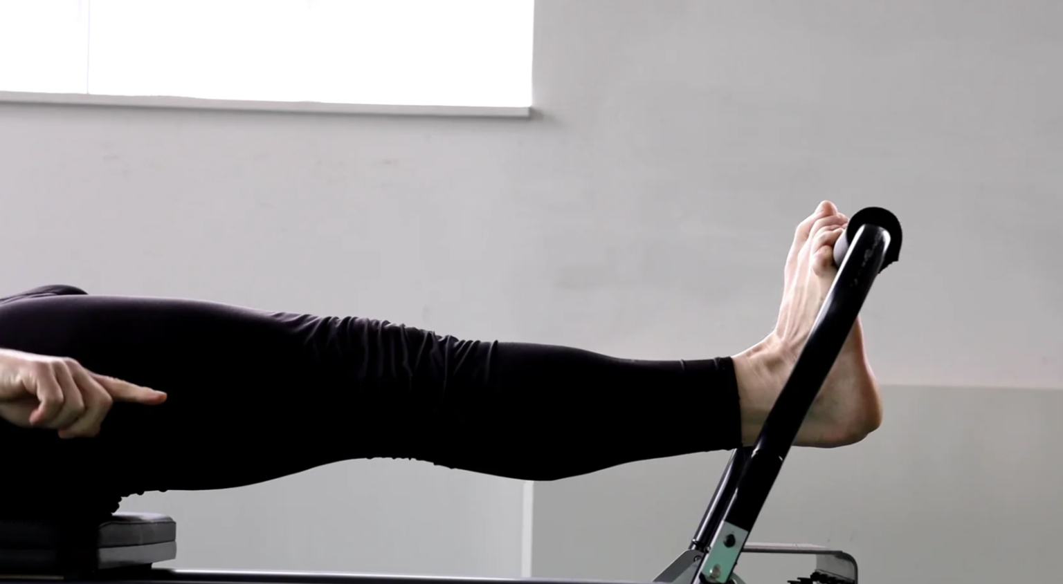 Reformer: Footwork Tendon Stretch | Birmingham Pilates Studios